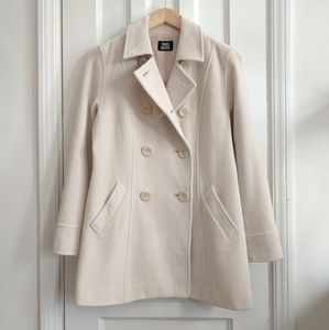 Jackets & Coats | Womens Coat Jacket Angora Wool White Spring Coat ...